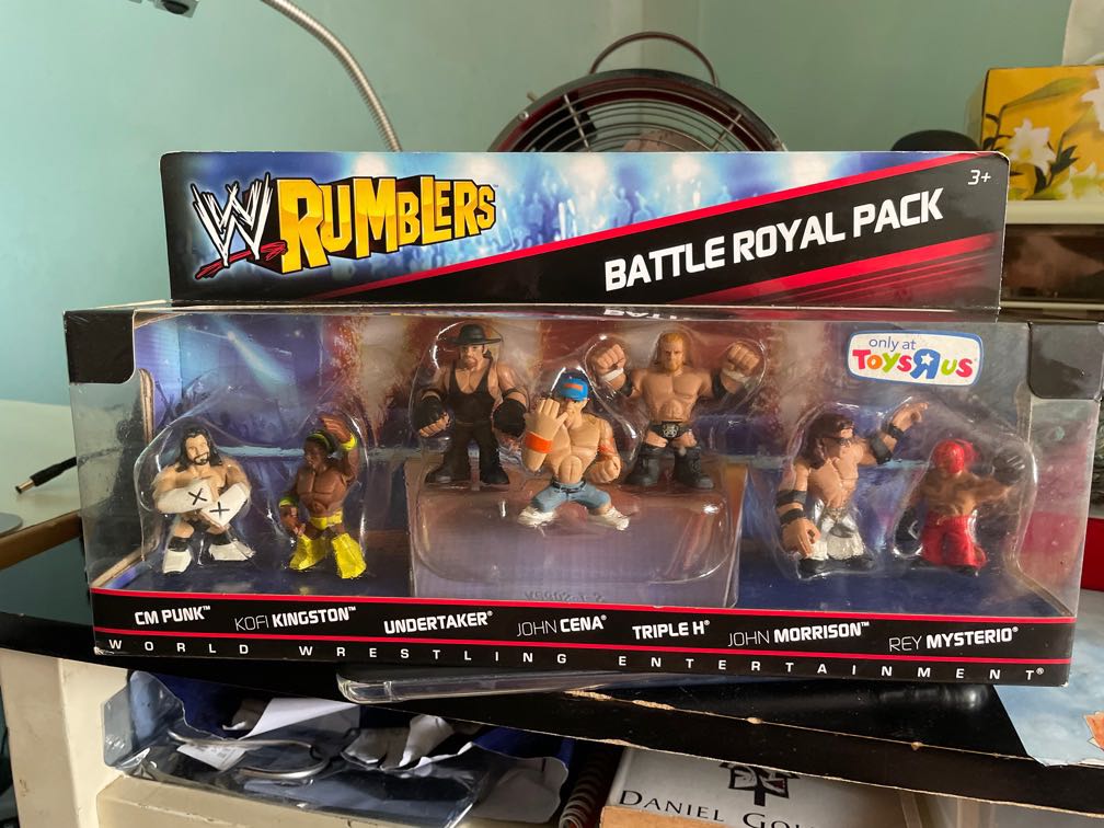 WWE Royale Rumblers battle royal pack (RARE), Hobbies & Toys, Toys ...