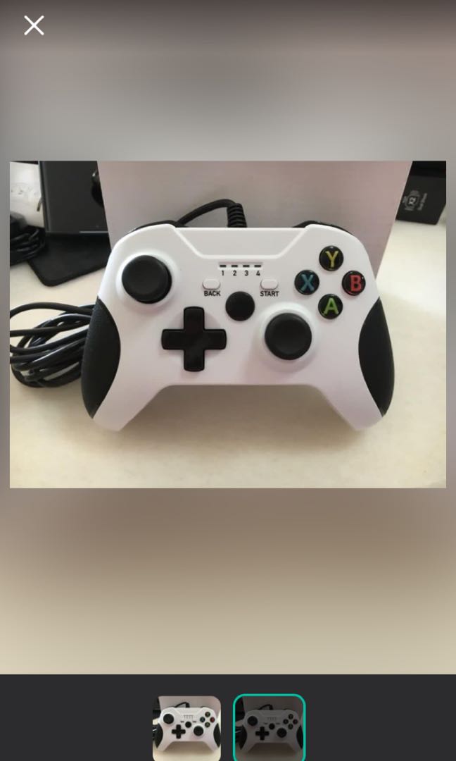 Xbox One Controller Wired (no box), Video Gaming, Gaming Accessories ...