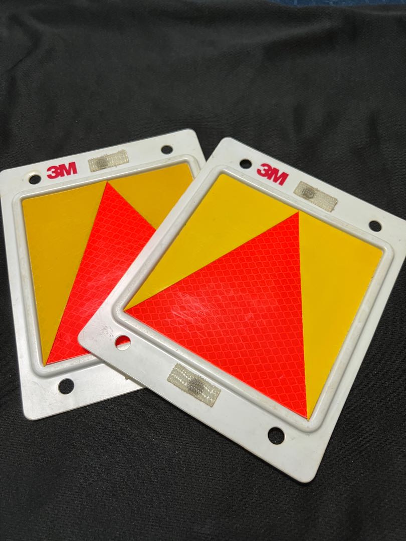 3M Probation Plate, Car Accessories, Accessories on Carousell