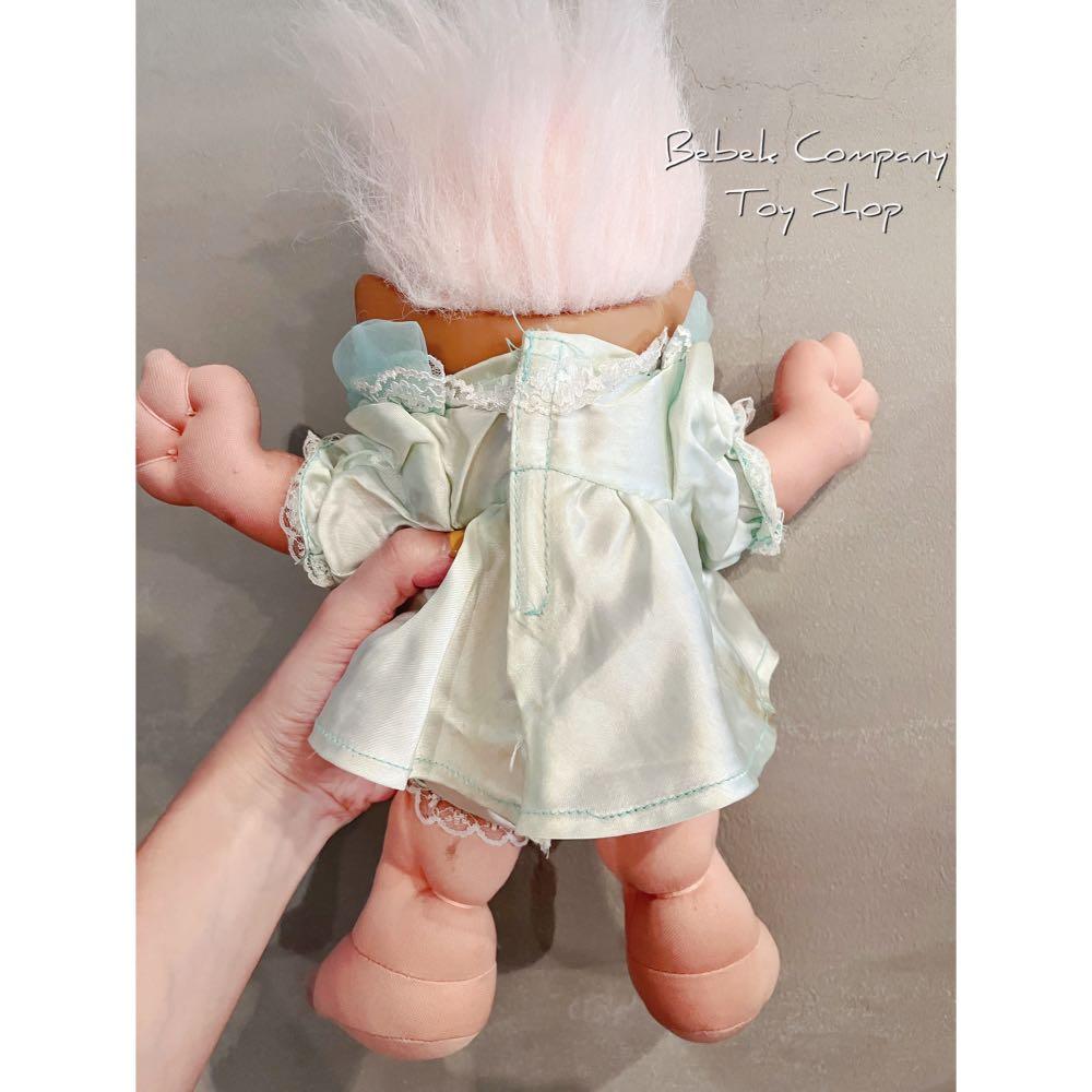 絕版 1991年 12吋 gem troll 紅色 寶石 醜娃 巨魔娃娃 幸運小子 trolls 古董玩具 玩具總動員, 書籍、休閒與玩具 ...