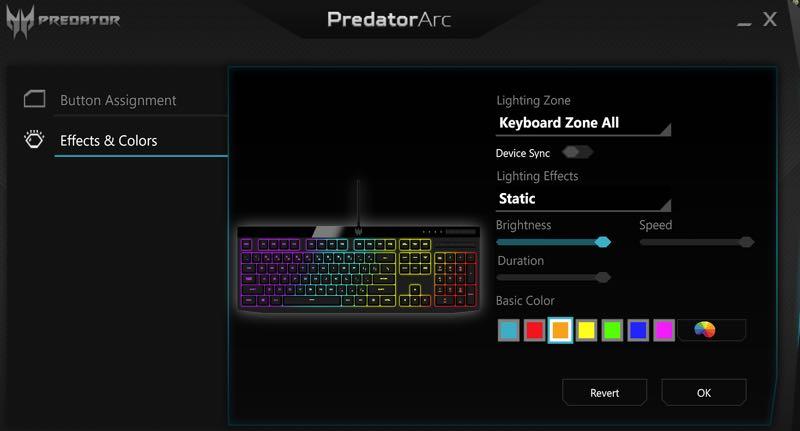 Acer Predator Gaming Keyboard (new) - customizable light effects, Video ...