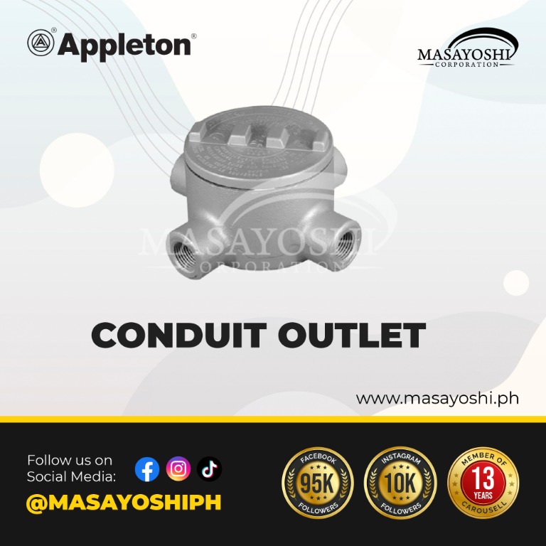 Appleton Conduit Outlet Box Type GRX, 2" M.I. (EXPL-PROOF) | Model ...