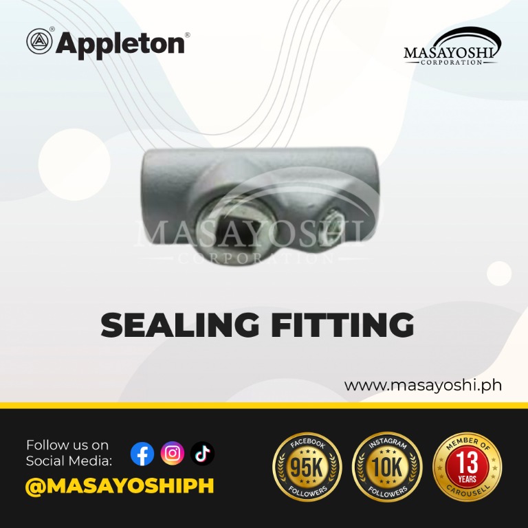 Appleton Sealing Fitting, Vertical/Horizontal, 1-1/4", Explosionproof ...