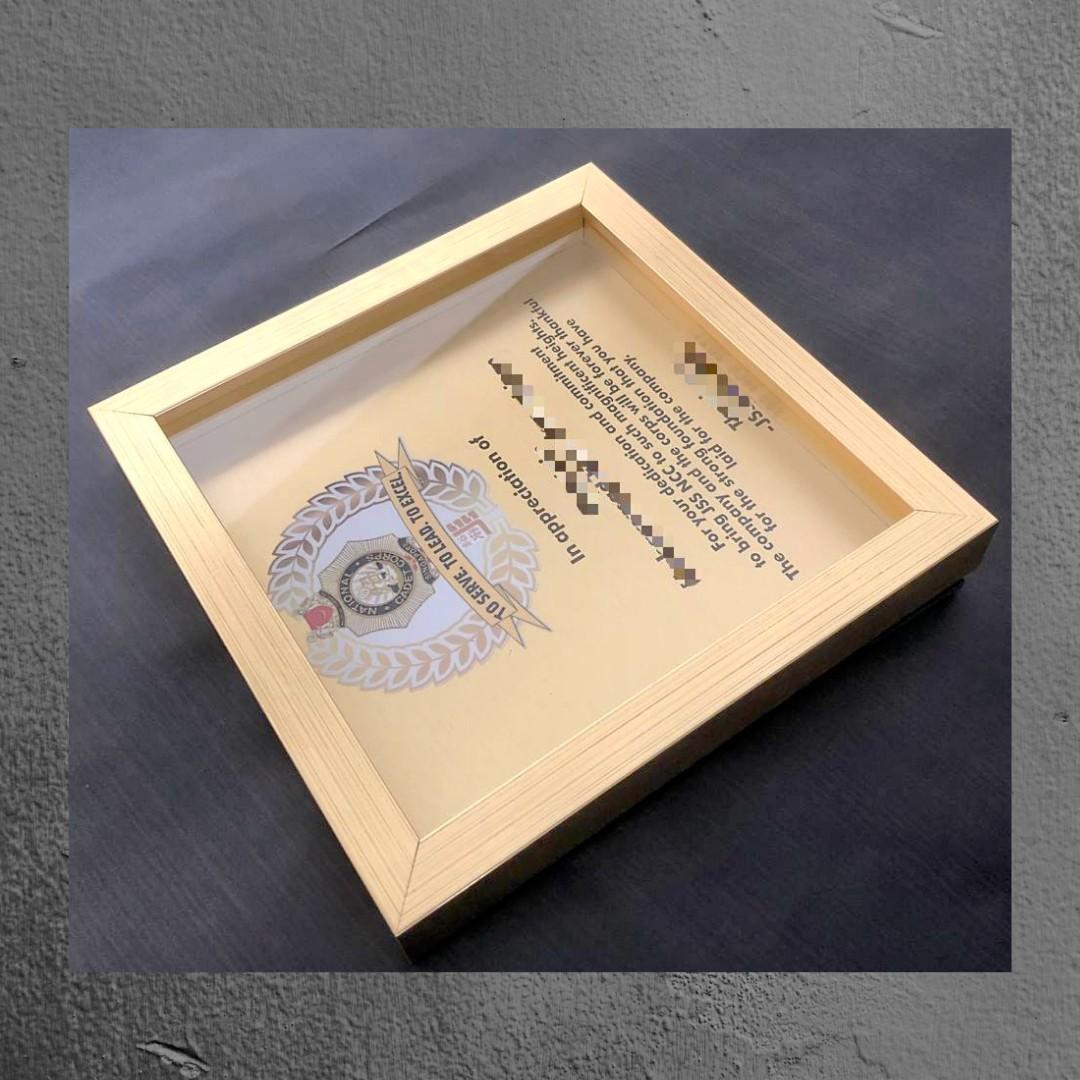 Appreciation/ Farewell Plaques, Hobbies & Toys, Stationery & Craft ...