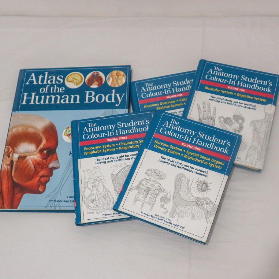 Atlas of the Human Body and The Anatomy Student's Colour-In Handbook ...