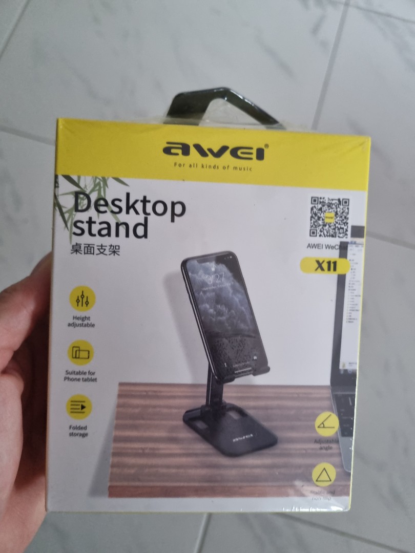 Awei x11 desktop stand, Mobile Phones & Gadgets, Mobile & Gadget ...