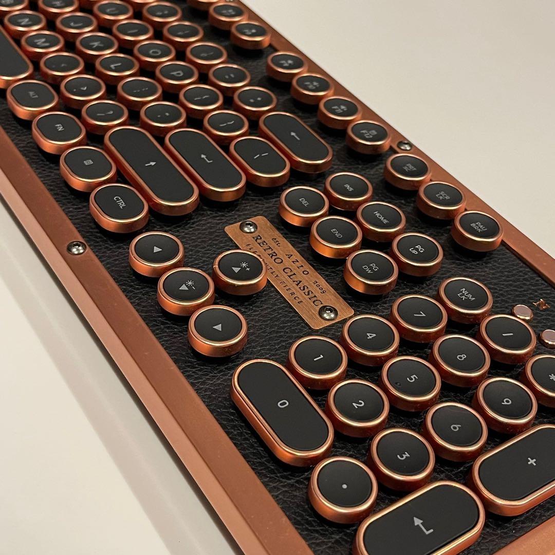 Azio Retro Classic Bluetooth (Artisan) - Luxury Vintage Backlit ...