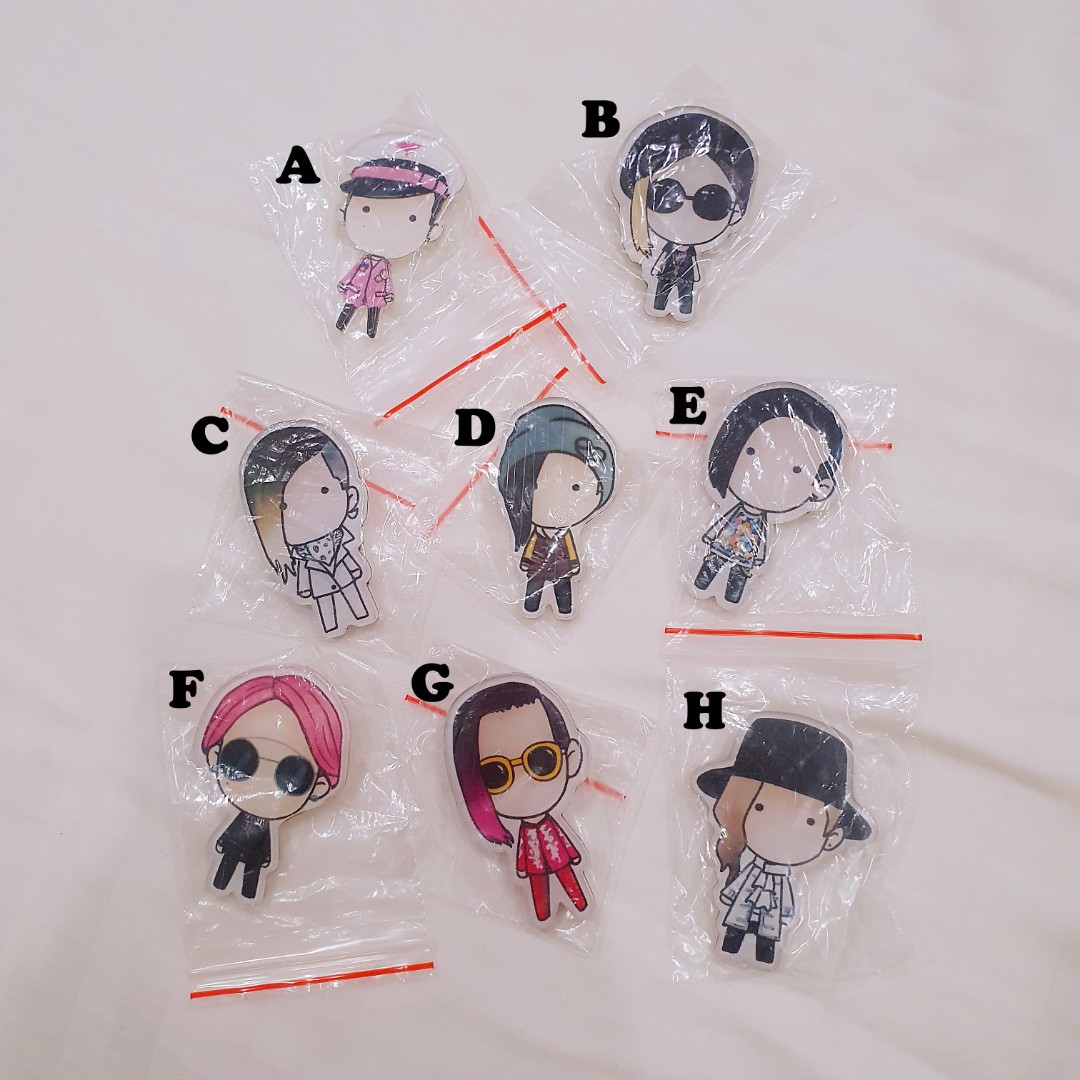 Big Bang G-Dragon kpop merchandise cute badge RARE Buy 2 Free 1 ...