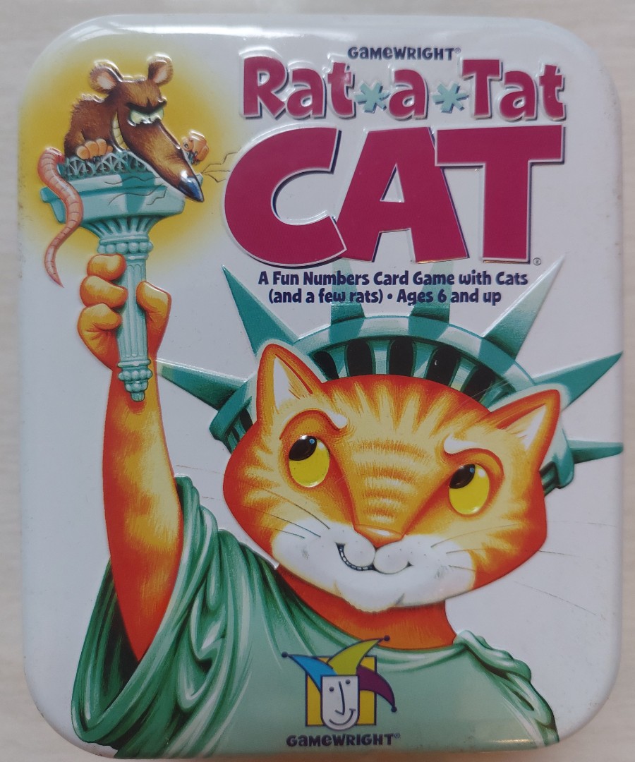 Board game: Rat-a-tat Cat, Hobbies & Toys, Toys & Games on Carousell