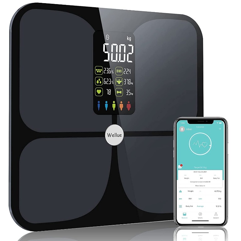 Body Weight Scales Lescale,Body Fat Scales Body Fat,Smart BMI Scales ...