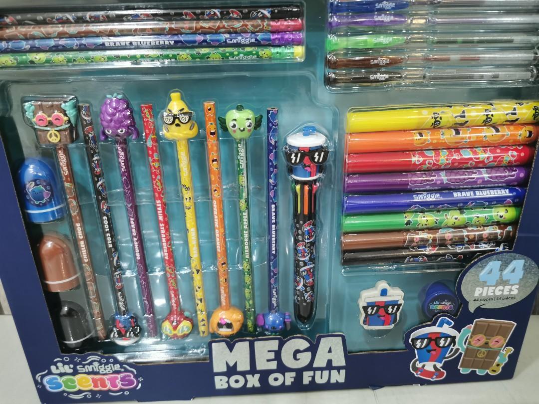 Brand new Smiggle mega stationery set, Hobbies & Toys, Stationery ...