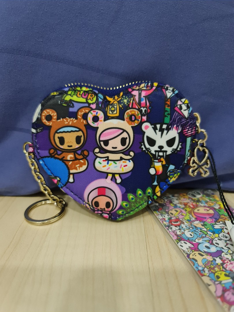 Brand New Tokidoki Tokichella Heart Shape Coin Purse, Women's Fashion ...