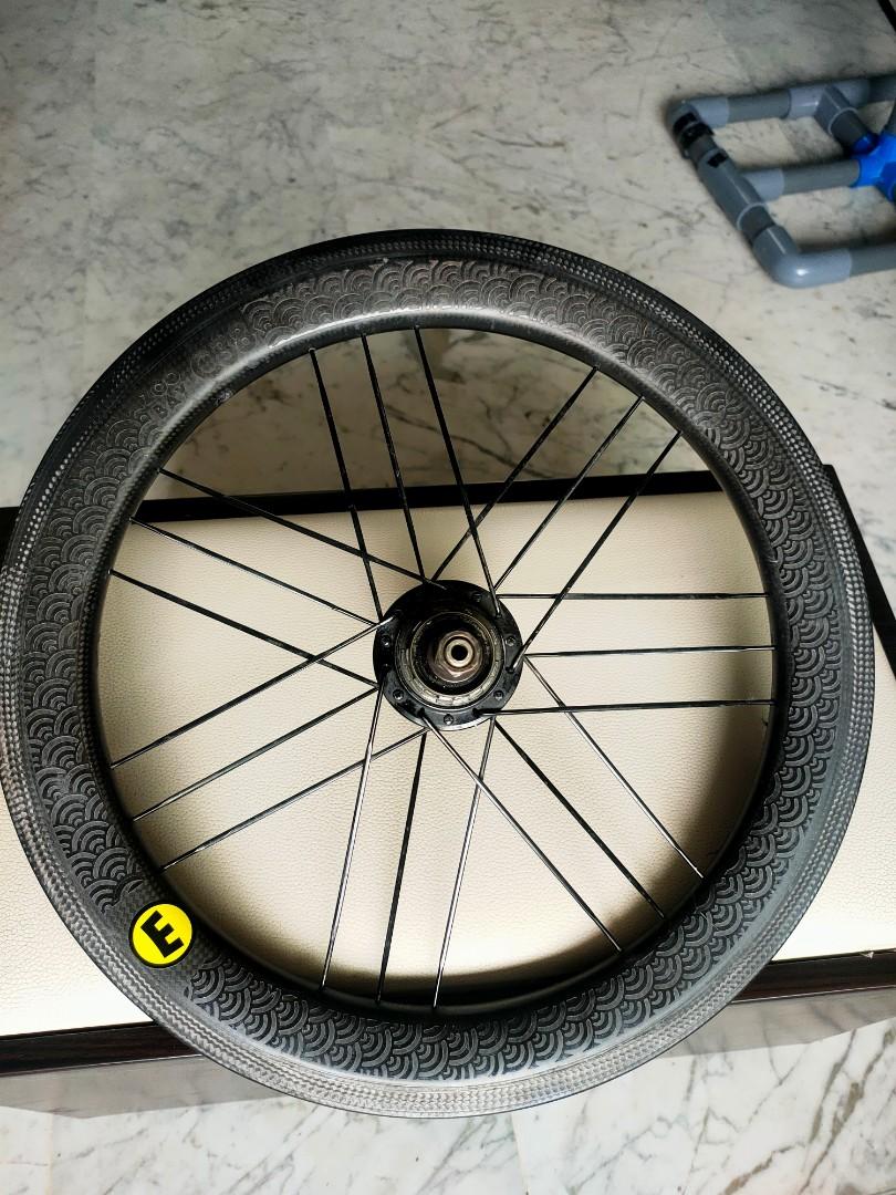 Brompton carbon wheelset hubsmith, Sports Equipment, Bicycles & Parts ...