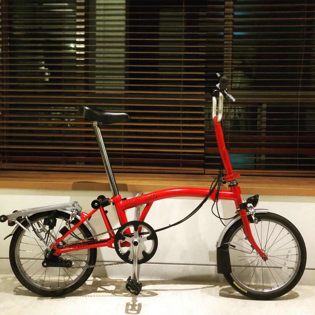 Brompton mk2 year 2000 vintage, Sports Equipment, Bicycles & Parts ...