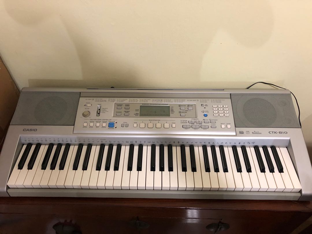 Casio Keyboard CTK-810, Hobbies & Toys, Music & Media, Musical ...