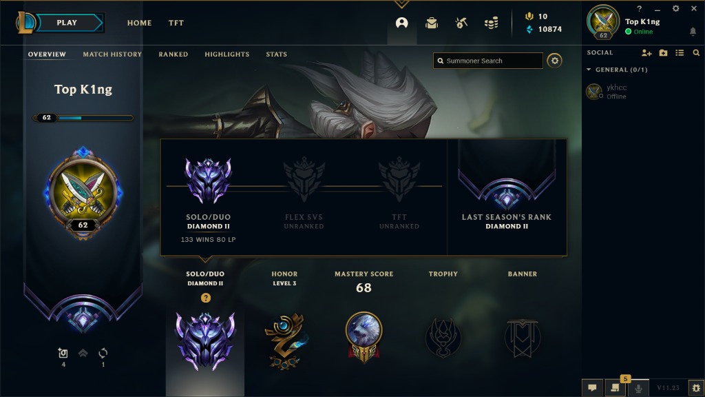 CHEAP Diamond 2 League of Legends Account Garena SG/MY/ID, Video Gaming ...