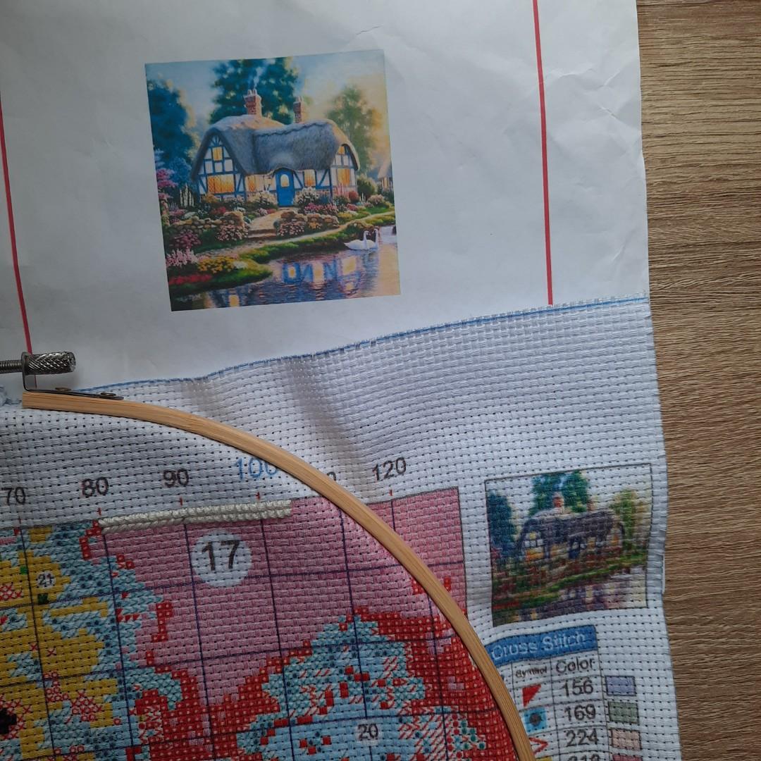 Cross Stich Kit, Hobbies & Toys, Stationery & Craft, Craft Supplies ...