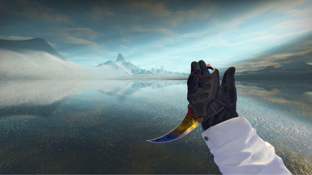 CSGO Karambit Marble Fade, Video Gaming, Gaming Accessories, In-Game ...