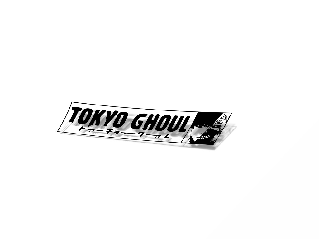 Custom Tokyo Ghoul Decal, Hobbies & Toys, Stationery & Craft, Art ...