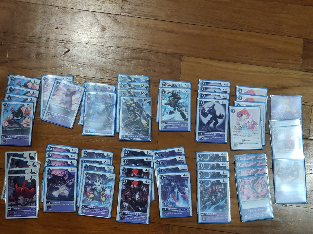 Digimon purple OTK deck, Hobbies & Toys, Toys & Games on Carousell