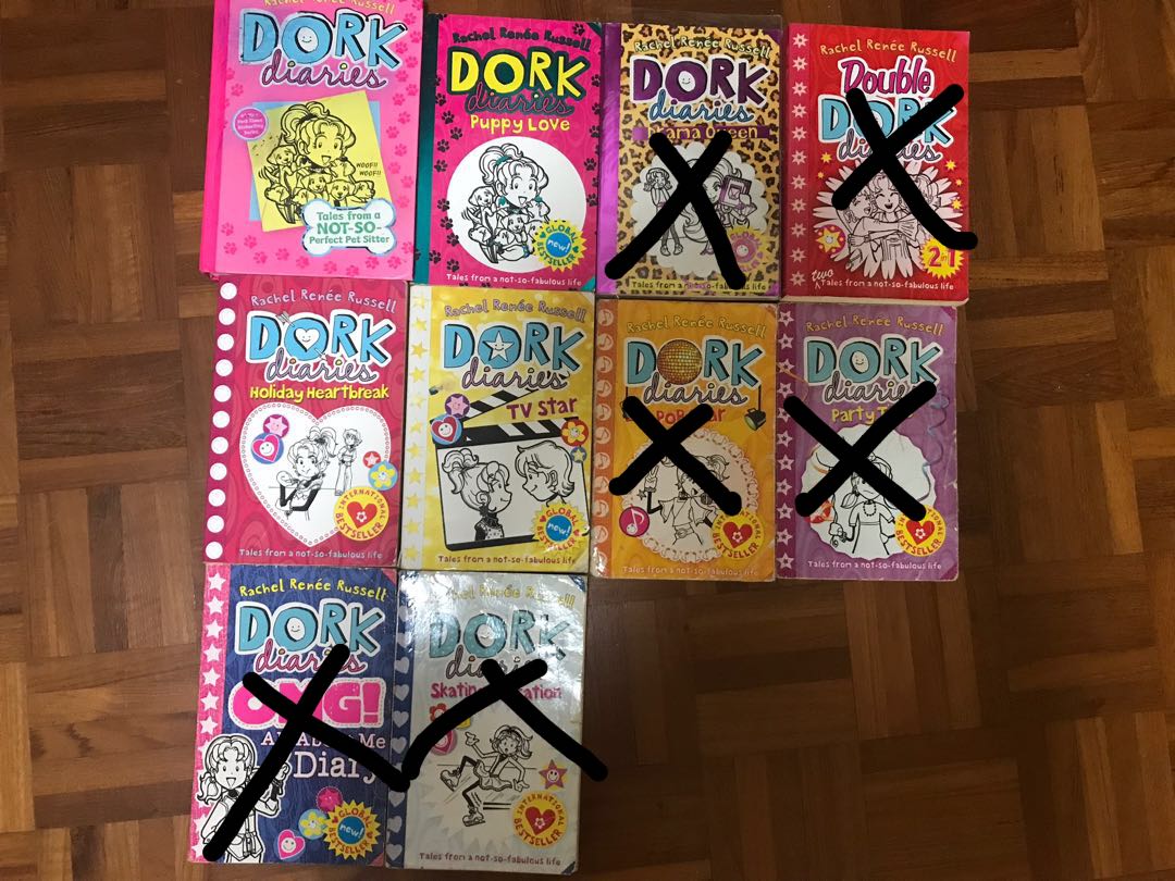 Dork diaries story books for sale!, Hobbies & Toys, Books & Magazines ...