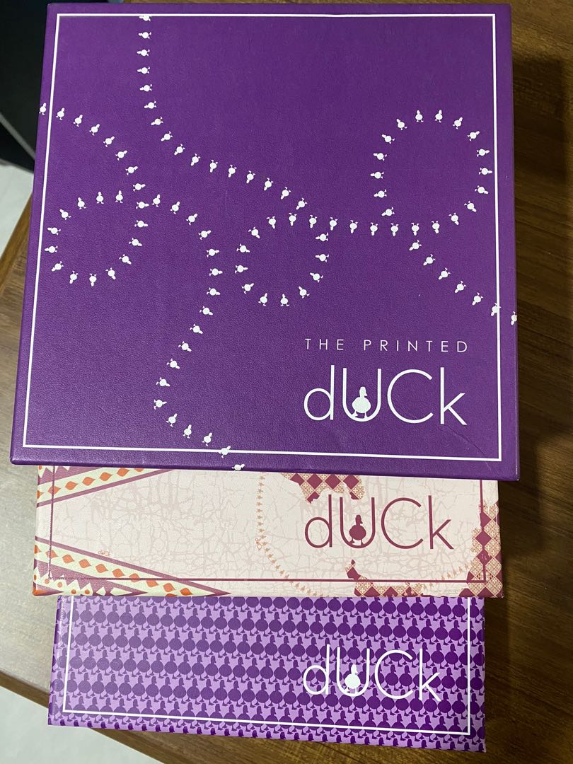 dUck Box (3 boxes), Women's Fashion, Watches & Accessories, Scarves on ...