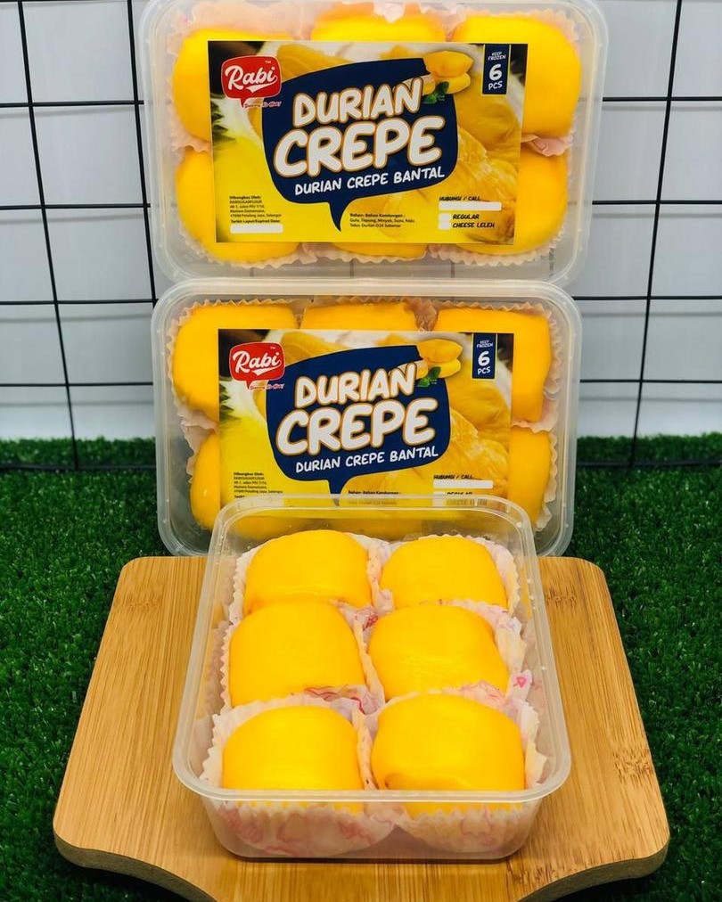 DURIAN CREPE RABI, Food & Drinks, Other Food & Drinks on Carousell