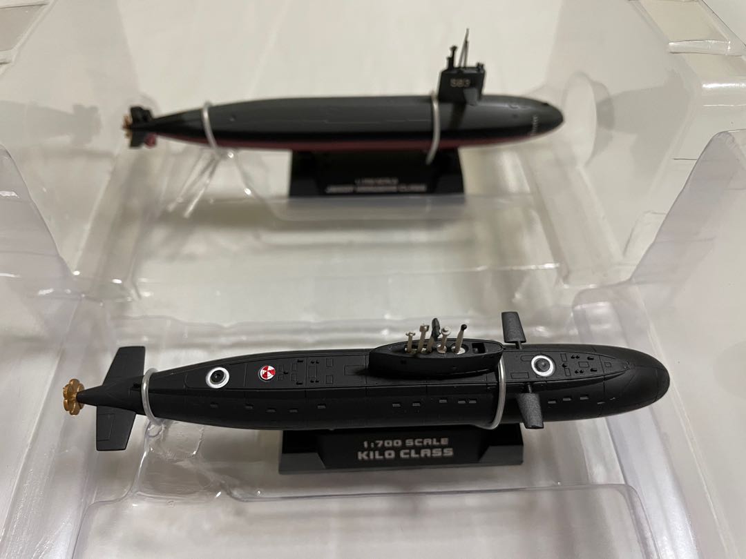 Easy Model - JMSDF Harushio class & Russian Navy Kilo class submarines ...