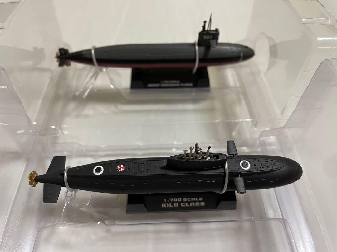 Easy Model - JMSDF Harushio class & Russian Navy Kilo class submarines ...