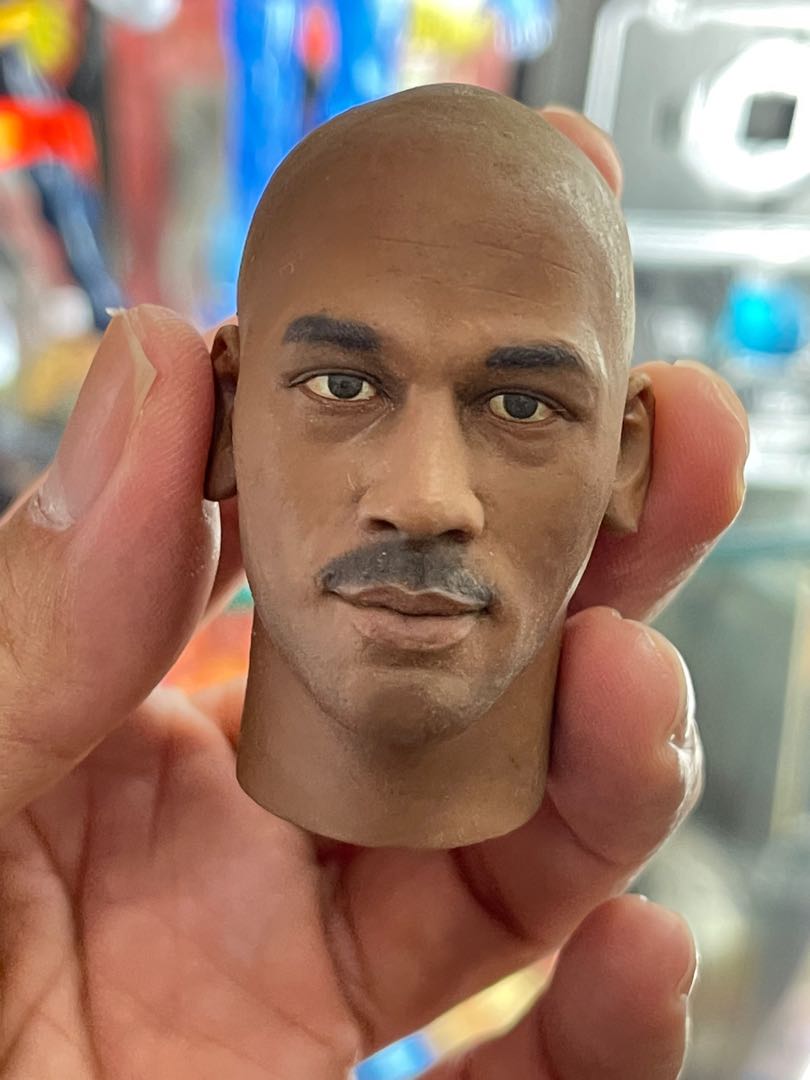 Enterbay Michael Jordan Head, Hobbies & Toys, Toys & Games on Carousell