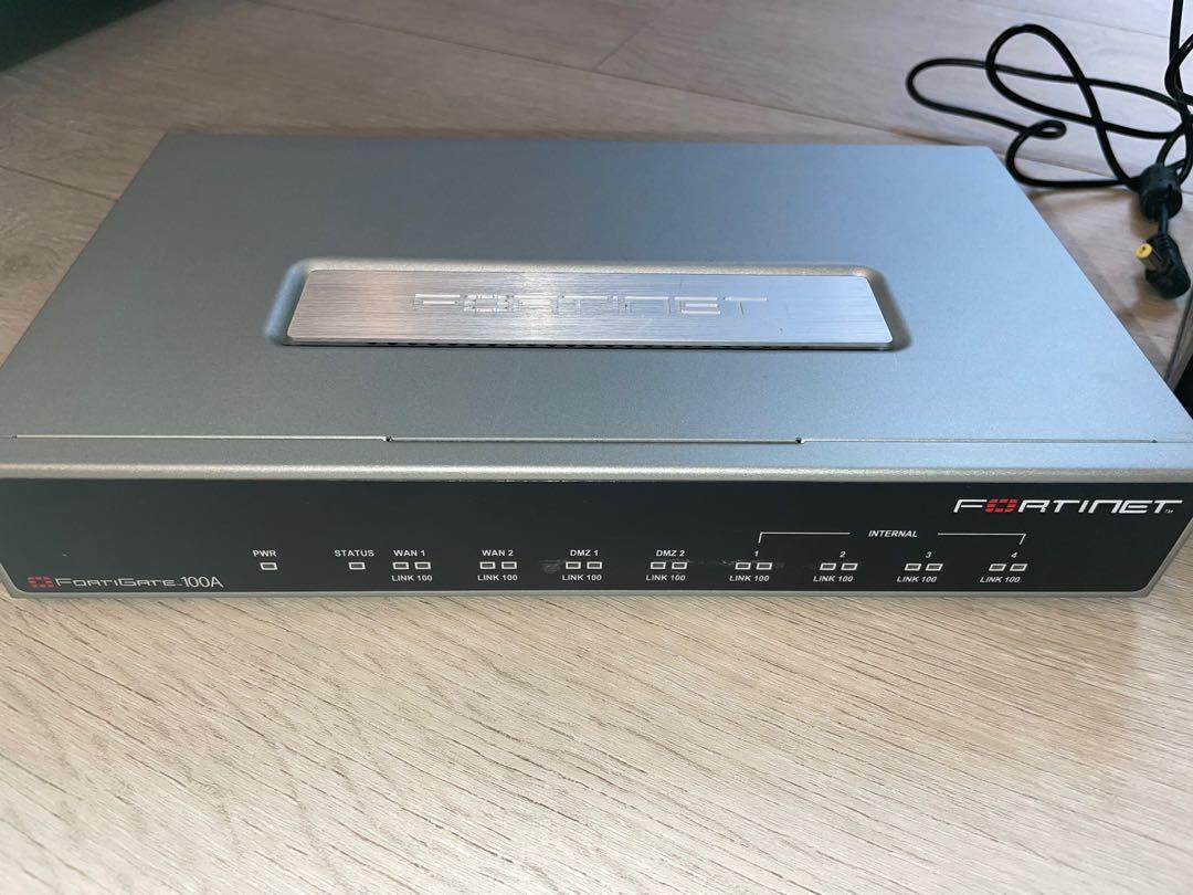 Fortinet 100A Firewall, Computers & Tech, Parts & Accessories ...