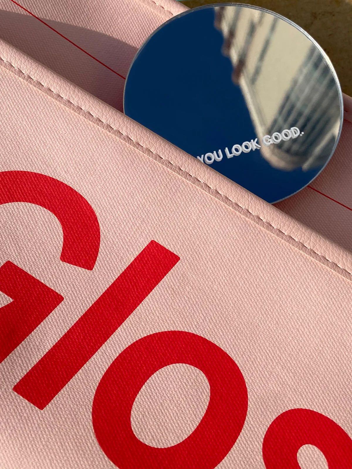 Glossier You Look Good Mirror, Furniture & Home Living, Home Decor ...