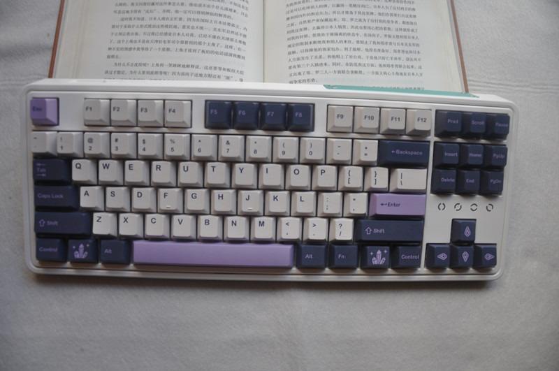 GMK Amethyst Themed PBT Keycaps, Computers & Tech, Parts & Accessories ...