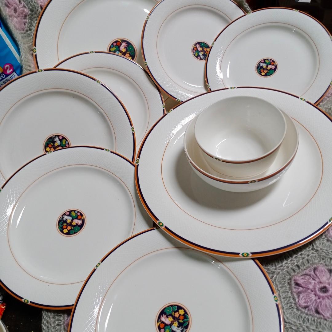 Hankook Fine Bone China branded plates and bowls, Furniture & Home ...