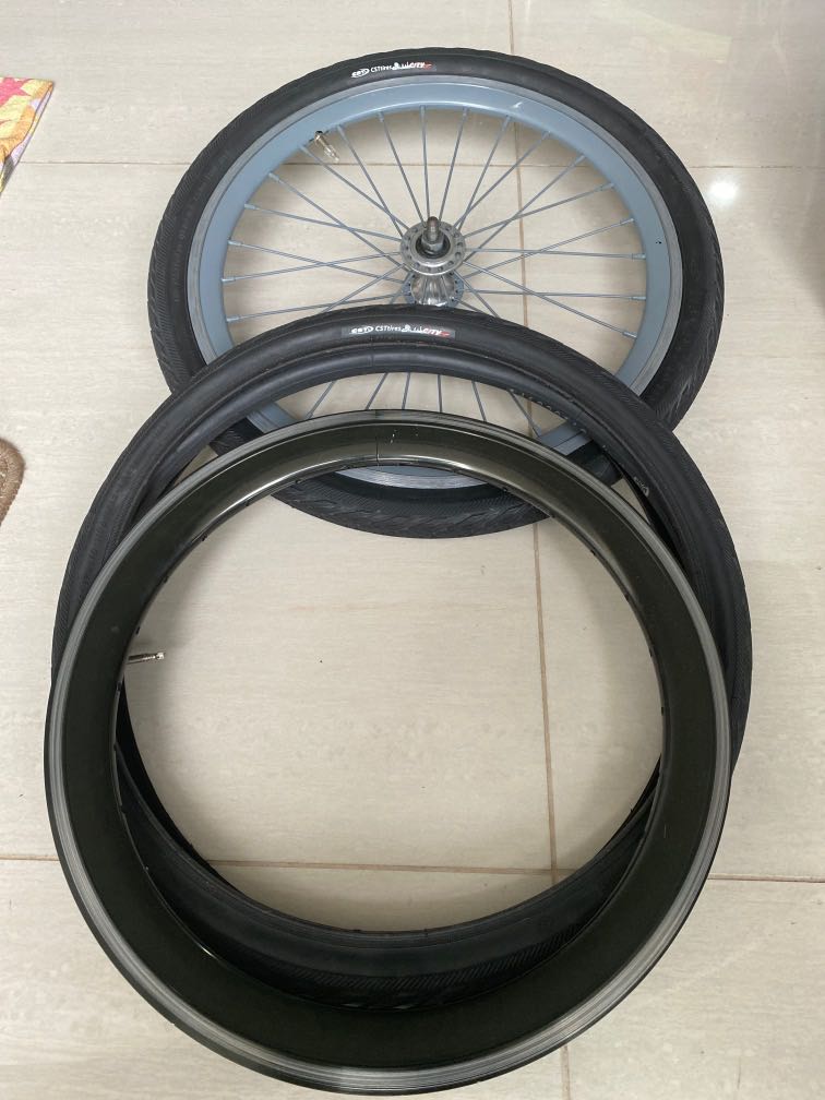 high profile 16 inch rims & tyres, Sports Equipment, Bicycles & Parts ...