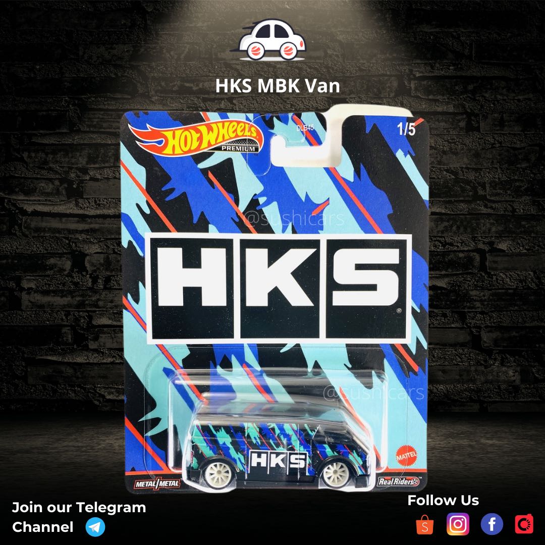 Hot Wheels Pop Culture HKS MBK Van, Hobbies & Toys, Toys & Games on ...