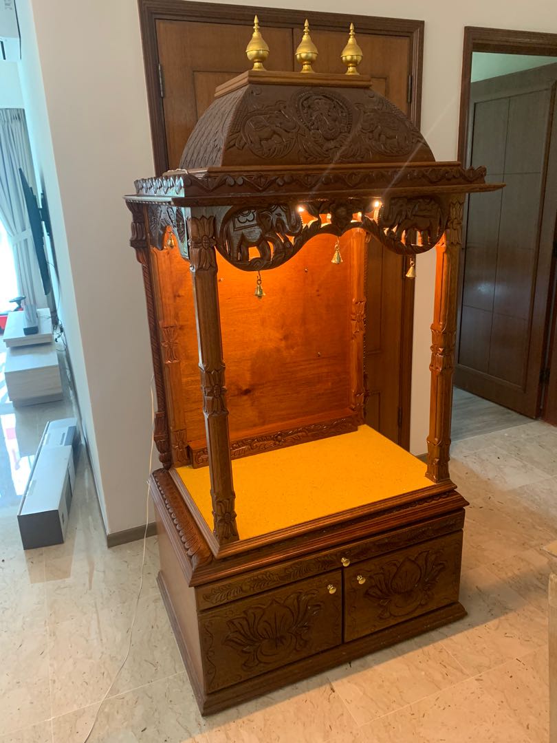 Indian Prayer Alter, Furniture & Home Living, Furniture, Other Home ...