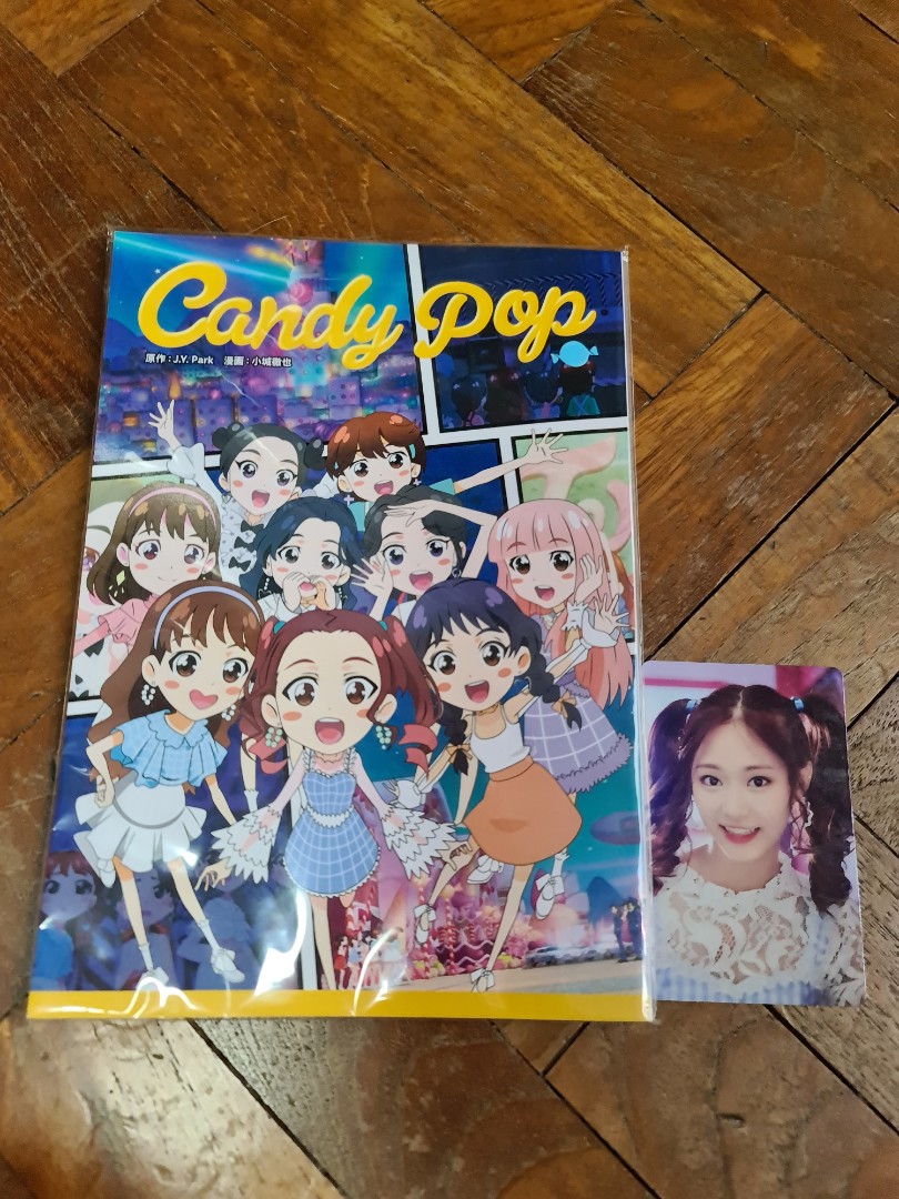 [INSTOCK] Tzuyu candy pop TWICE comic book + photocard, Hobbies & Toys ...