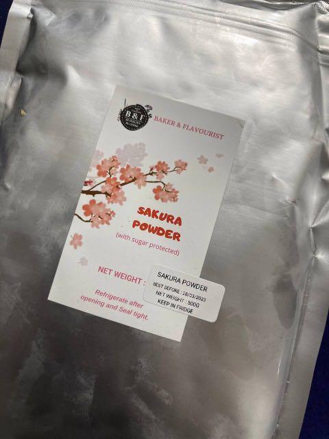 Clearance sales!! Japan Sakura powder, Food & Drinks, Packaged ...