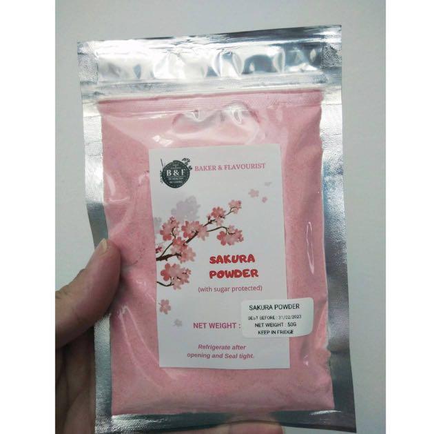 Clearance sales!! Japan Sakura powder, Food & Drinks, Packaged ...