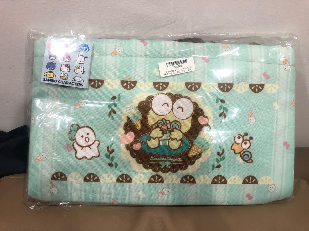 Keroppi Kero Frog Kerroppi Sanrio Shopping Carrier Basket Cooler Bag ...