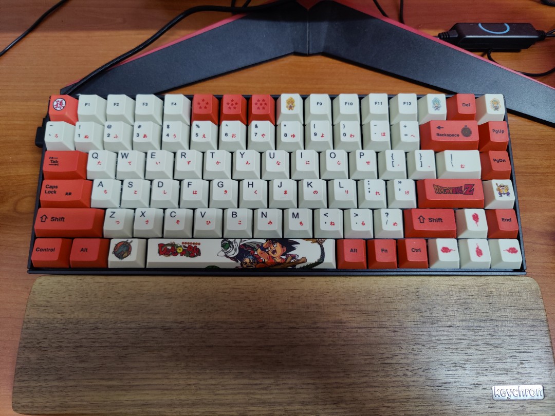 keyboard keychron k2 v2 keypad dragonball, Computers & Tech, Parts ...