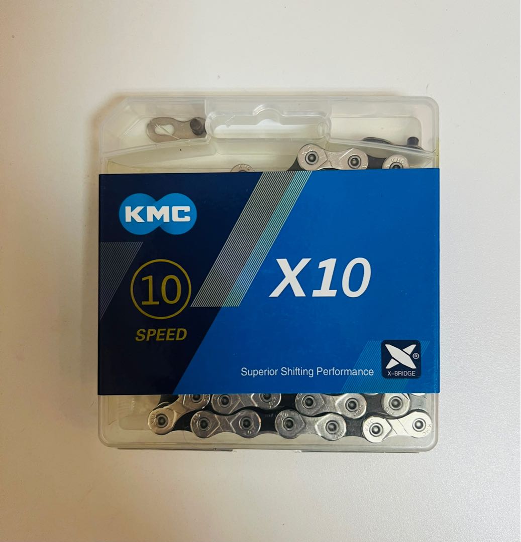 KMC X10 10 Speed Chain, Sports Equipment, Bicycles & Parts, Bicycles on ...