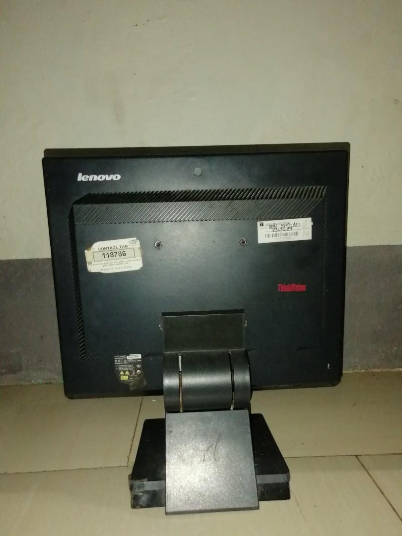 LENOVO DESKTOP MONITOR THINKVISION, Computers & Tech, Desktops on Carousell