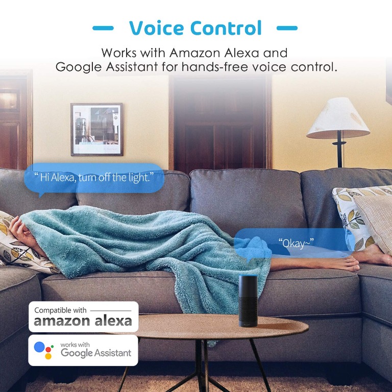 Light Switch, Meross Smart Light Switch Works with Alexa and Google ...