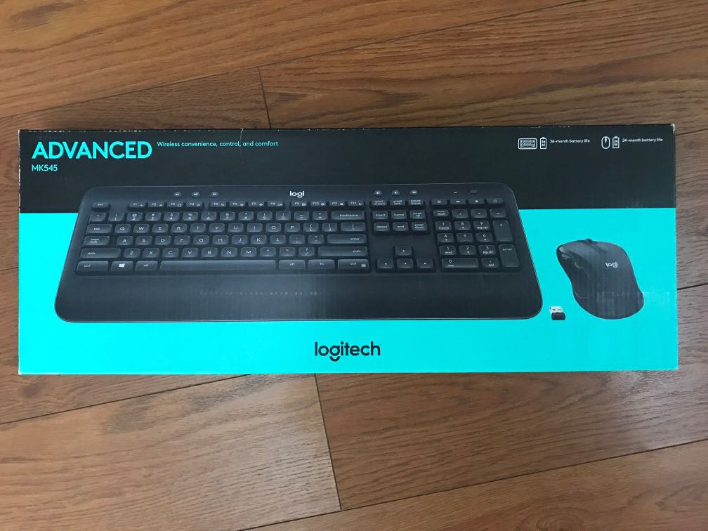 Logitech MK545 wireless keyboard and mouse, Computers & Tech, Parts & Accessories, Computer ...