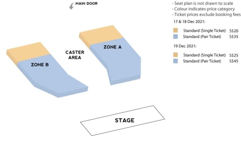 M3 mlbb ticket zone B front row ticket, Video Gaming, Video Games ...