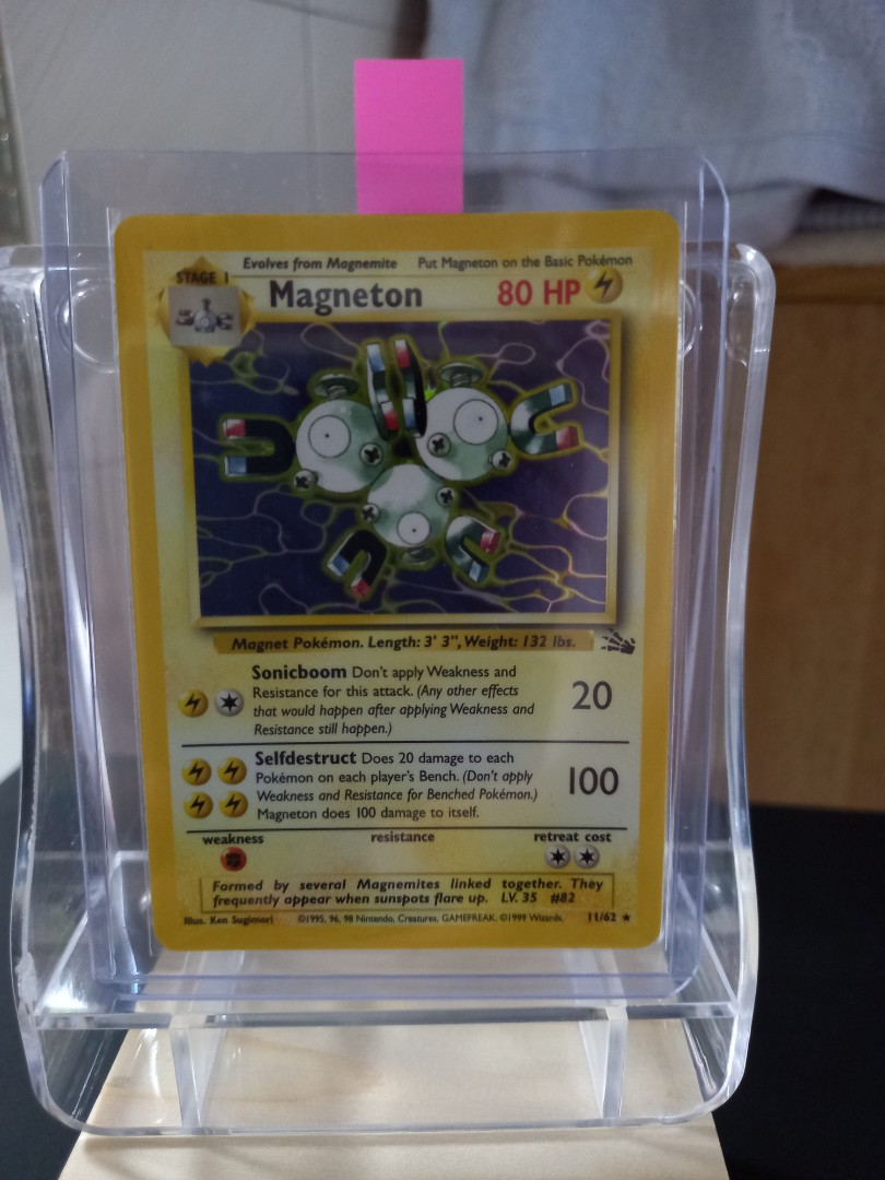Magneton- Pokemon Card, Hobbies & Toys, Toys & Games on Carousell