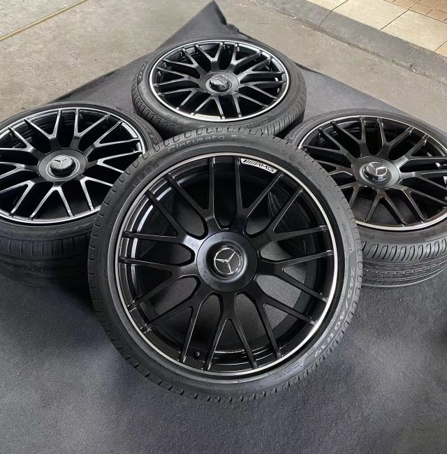 Mercedes W205 C63s AMG 19” Staggered Forge Rim, Car Accessories, Tyres ...