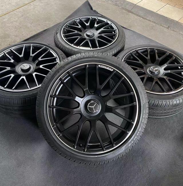 Mercedes W205 C63s AMG 19” Staggered Forge Rim, Car Accessories, Tyres ...